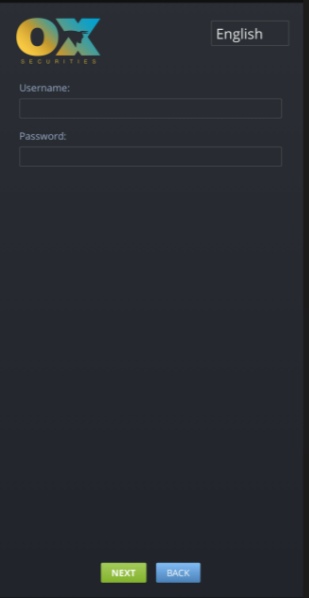 How to log into the OX Securities App – Ox Securities